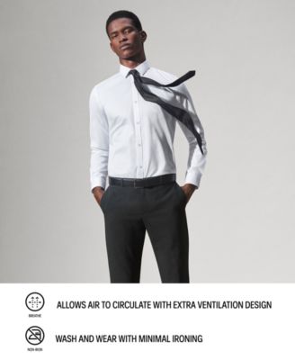 Calvin Klein Men s Infinite Cool Non Iron Slim Fit Shirt Macy s
