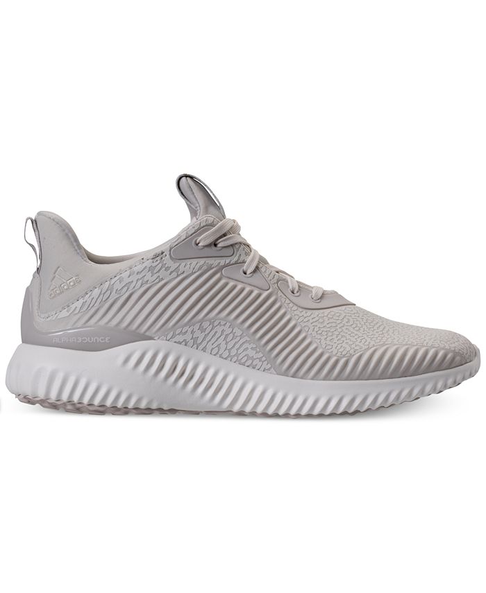 adidas Men's AlphaBounce EM HPC Running Sneakers from Finish Line - Macy's