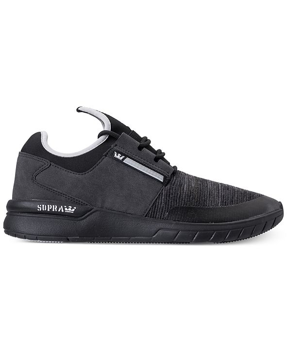 SUPRA Men's Flow Run Casual Skate Sneakers from Finish Line & Reviews ...