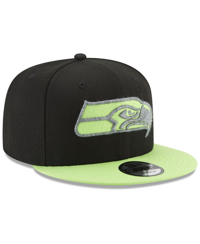 New Era Seattle Seahawks Heather Pop 9FIFTY Snapback Cap - Macy's
