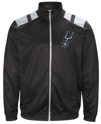 G-III Men's Sports San Antonio Spurs Broad Jump Track Jacket - Macy's