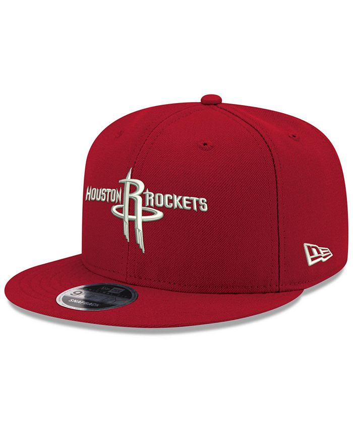 New Era Houston Rockets Basic Link 9FIFTY Snapback Cap - Macy's