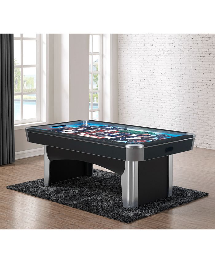 American Heritage Billiards Marvel Universe Air Hockey Table, Quick ...