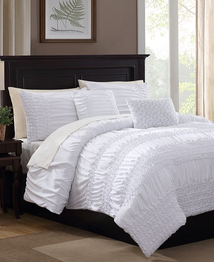 Ellison First Asia Melinda 5-Pc. King Comforter Set - Macy's