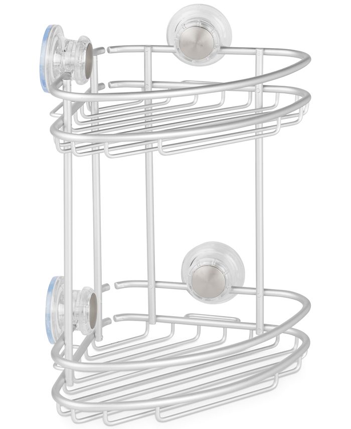 Interdesign Metro Turn-N-Lock 2-Tier Corner Shower Caddy - Macy's