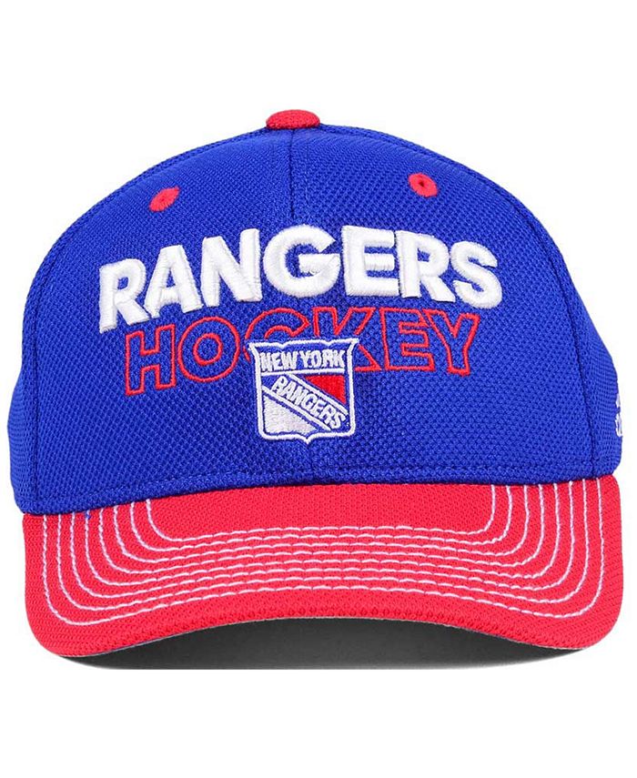 adidas New York Rangers Locker Room Structured Flex Cap - Macy's