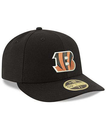 New Era Cincinnati Bengals Team Basic Low Profile 59FIFTY Fitted Cap ...