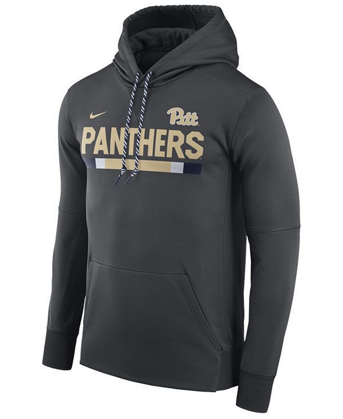 Nike Men's Pittsburgh Panthers Therma-Fit Sideline Hoodie - Macy's