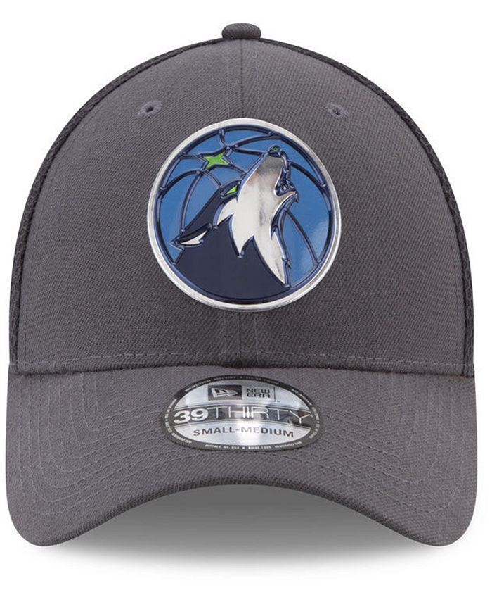 New Era Minnesota Timberwolves On Court Graph 39THIRTY Cap - Macy's