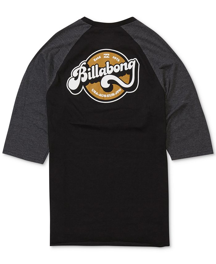 Billabong Men's Farrah Graphic Raglan T-Shirt - Macy's