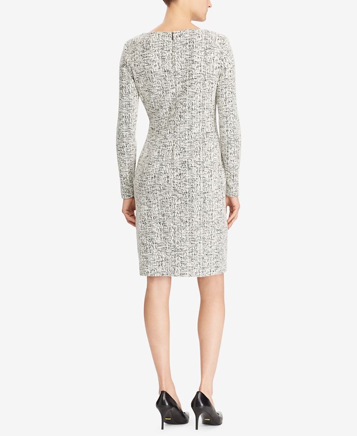 Lauren Ralph Lauren Petite Printed Dress - Macy's