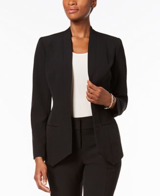 Kasper Flyaway Shawl-Collar Jacket - Macy's