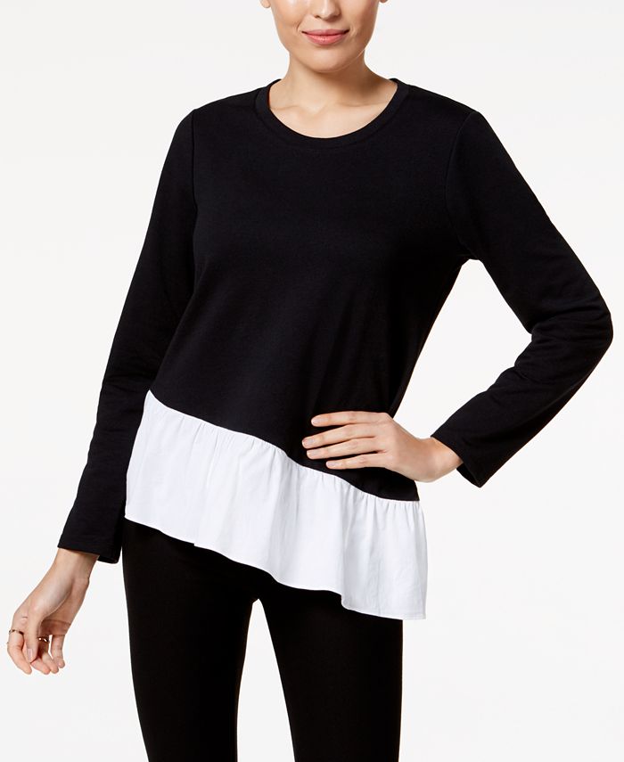 JPR Asymmetrical Layered-Look Top - Macy's