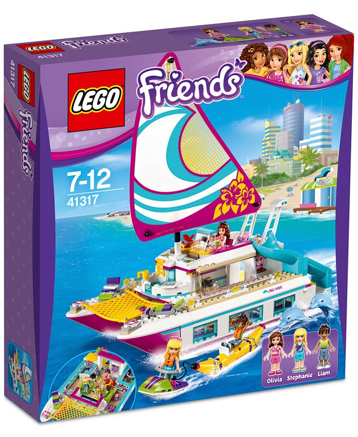 LEGO® 603-Pc. Friends Sunshine Catamaran 41317 - Macy's