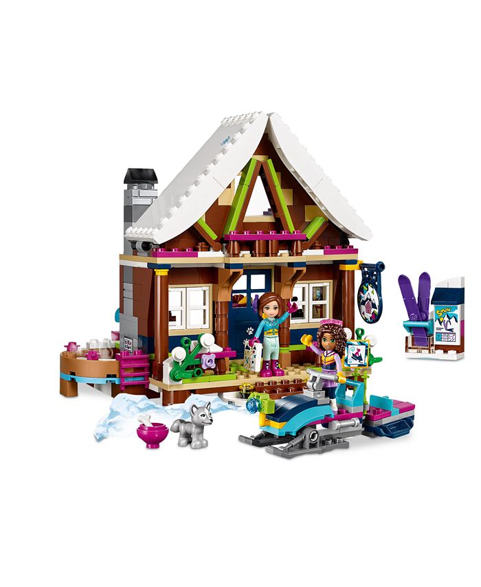 LEGO® 402-Pc. Friends Snow Resort Chalet 41323 - Macy's