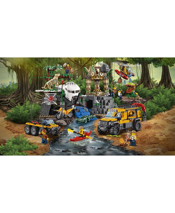 LEGO® City 813-Pc. Jungle Exploration Site Set 60161 - Macy's