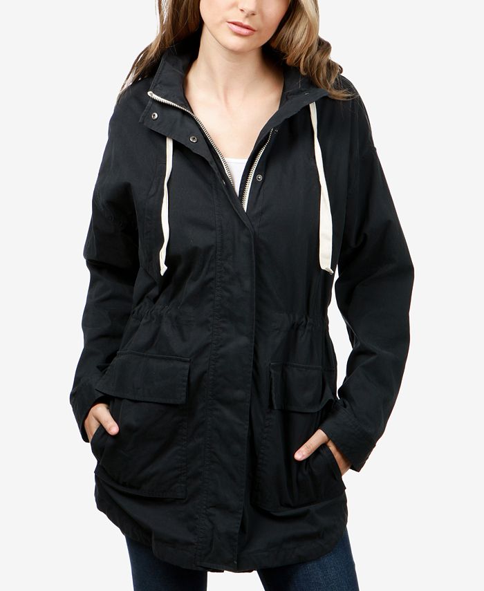 Lucky Brand Hooded Utility Jacket - Macy's