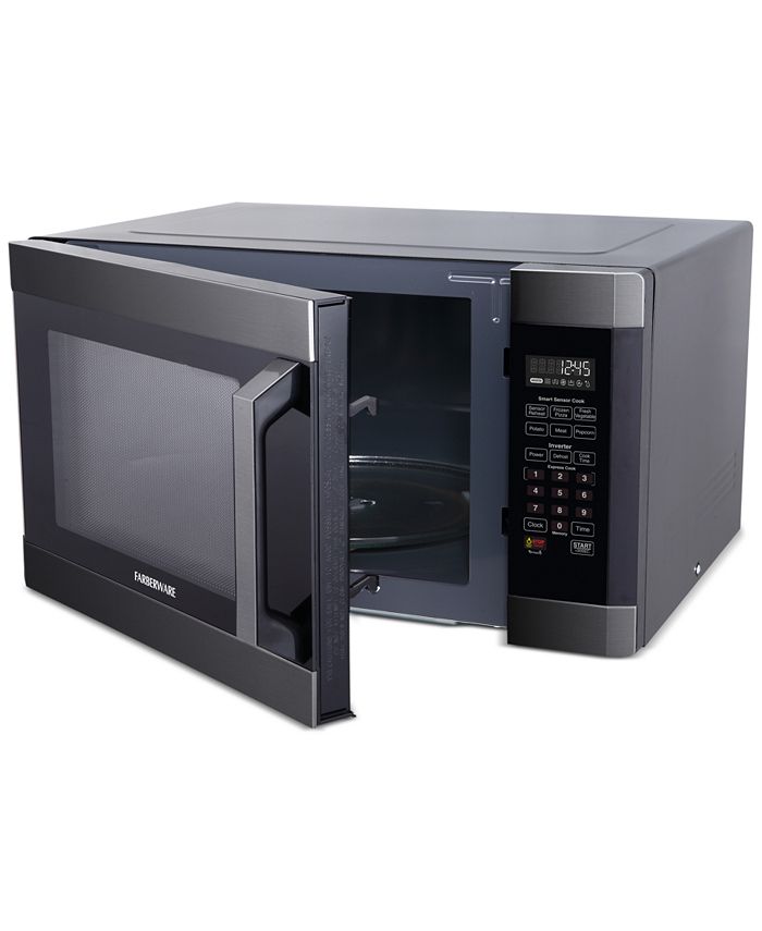 Farberware 1300-Watt Smart Sensor Inverter Precision Cooking Microwave ...