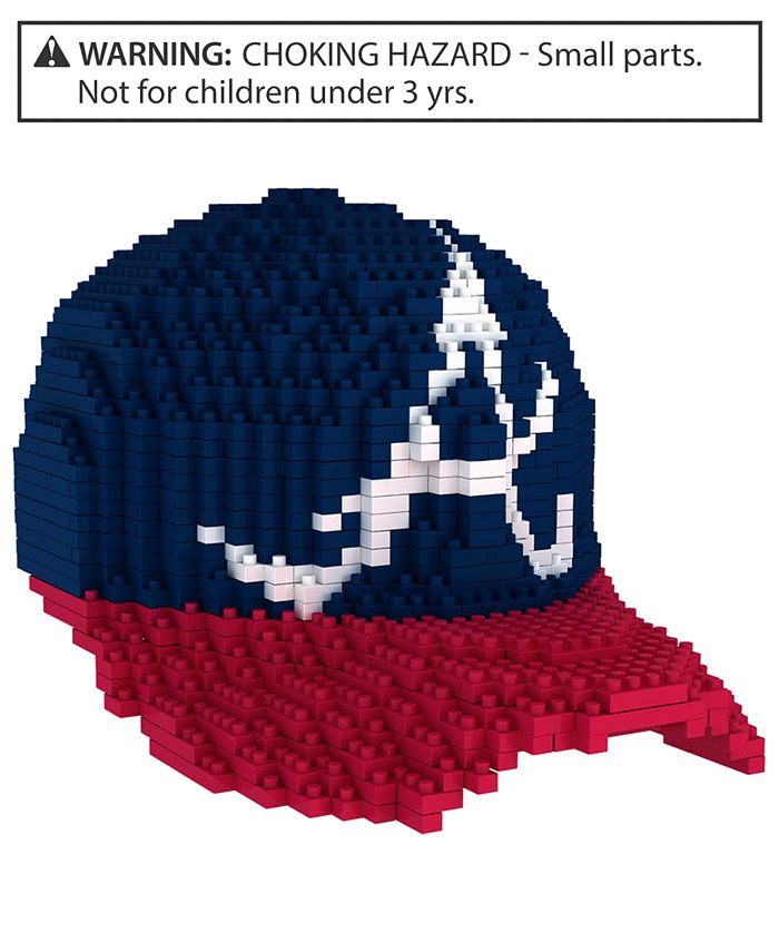 Forever Collectibles Atlanta Braves BRXLZ 3D Baseball Cap Puzzle - Macy's