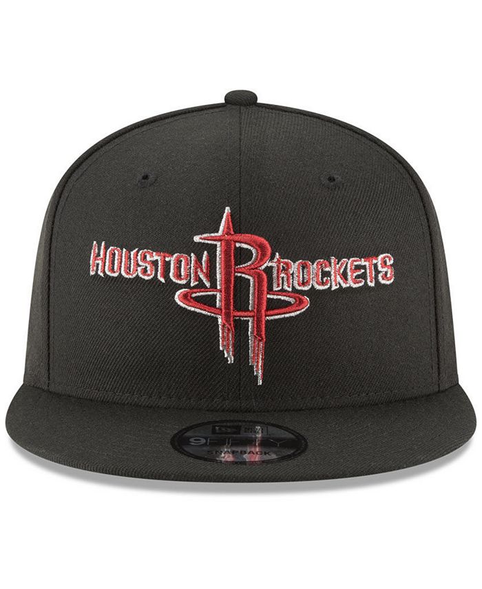 New Era Houston Rockets Team Metallic 9FIFTY Snapback Cap - Macy's