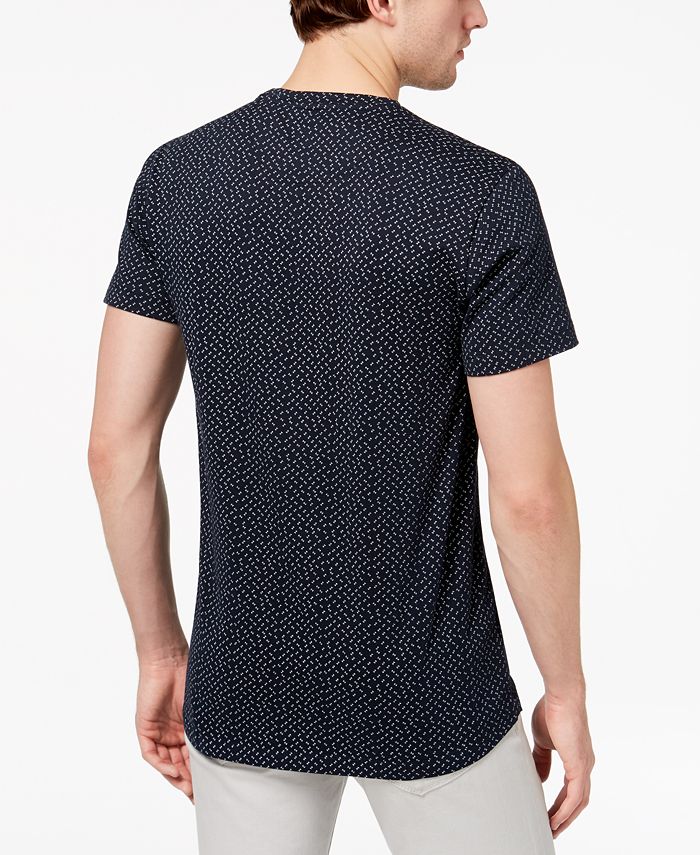 Kenneth Cole Kenneth Cole Men's Printed T-Shirt & Reviews - Casual ...