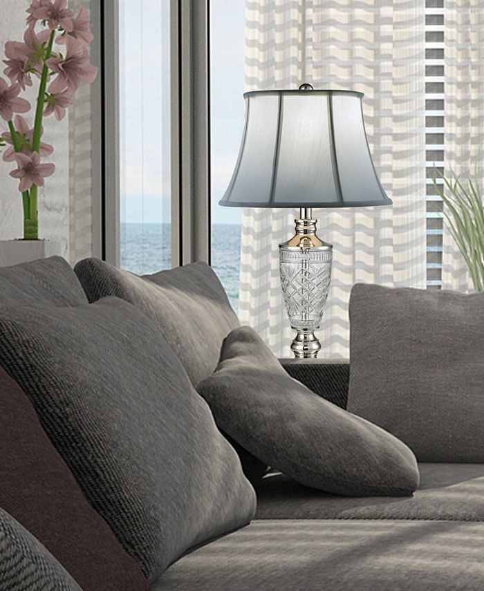 Dale Tiffany Cornwall Crystal Table Lamp - Macy's