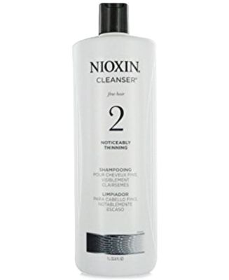 Nioxin System 2 Cleanser, 33.8-oz., from PUREBEAUTY Salon & Spa - Macy's
