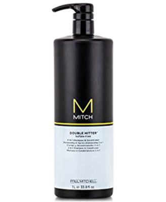 Paul Mitchell Mitch Double Hitter 2-In-1 Shampoo & Conditioner, 33.8-oz ...