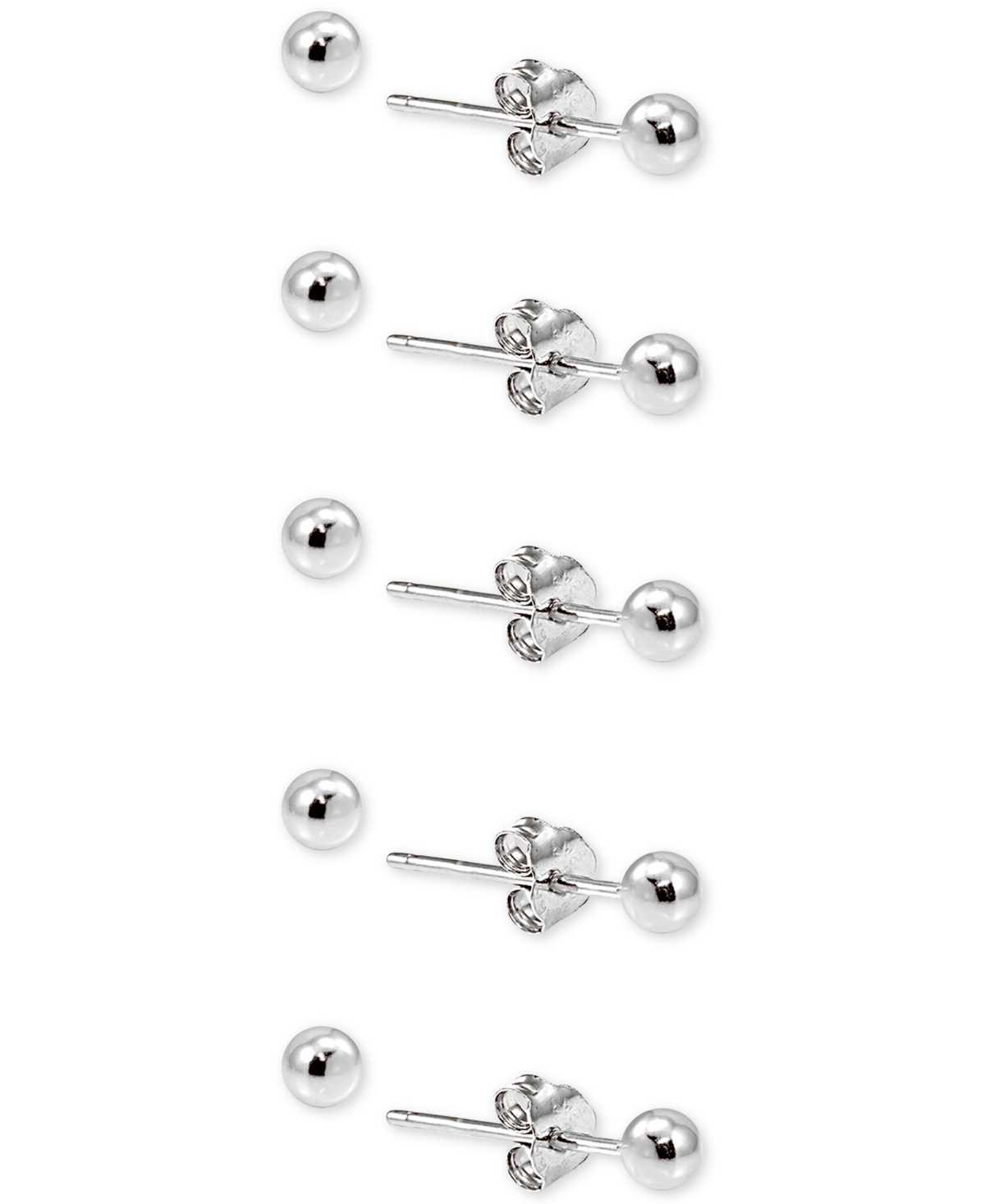 Click here for Giani Bernini 5-Pc. Set Small Ball Stud Earrings i... prices