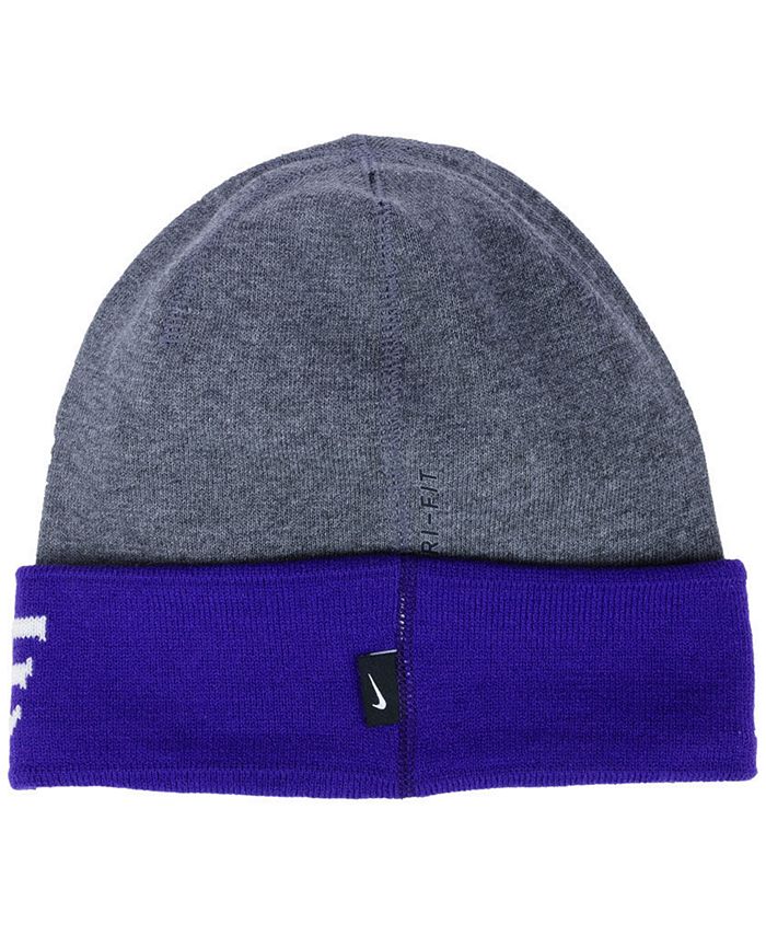 Nike Kansas State Wildcats Training Beanie Knit Hat - Macy's