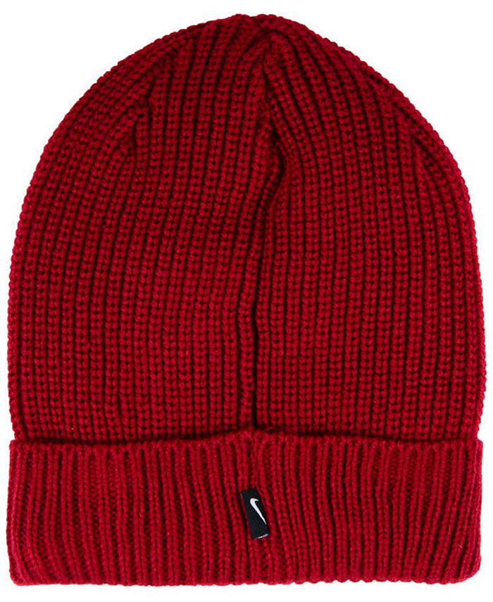 Nike Stanford Cardinal Cuffed Knit Hat - Macy's