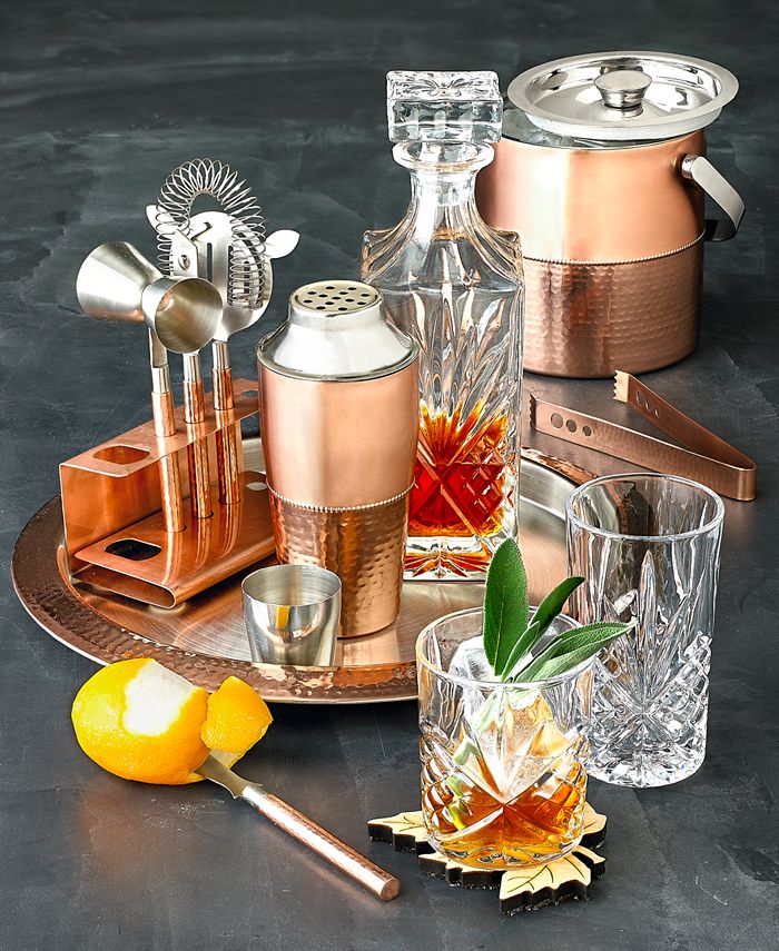 Godinger Copper Bar Tools Set - Macy's