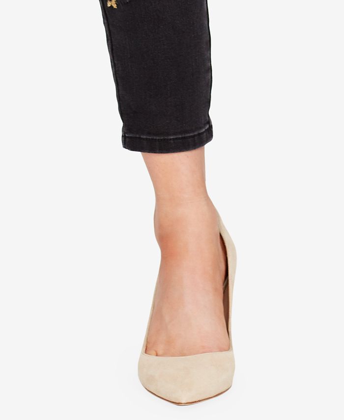 WILLIAM RAST Embroidered Perfect Skinny Jeans - Macy's