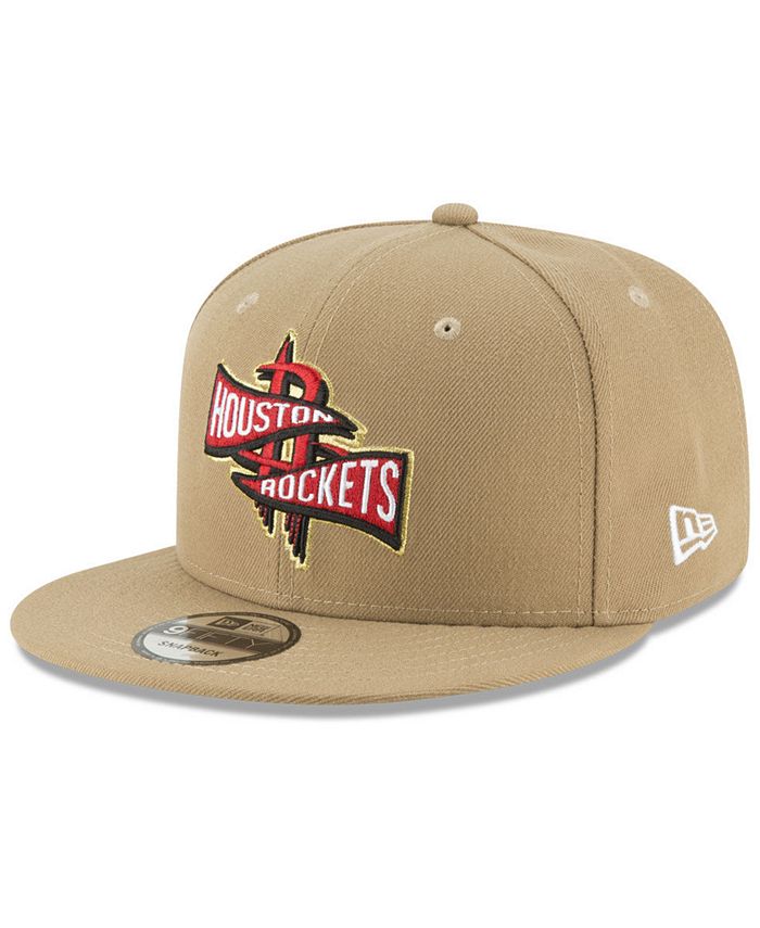 New Era Houston Rockets Team Banner 9FIFTY Snapback Cap - Macy's