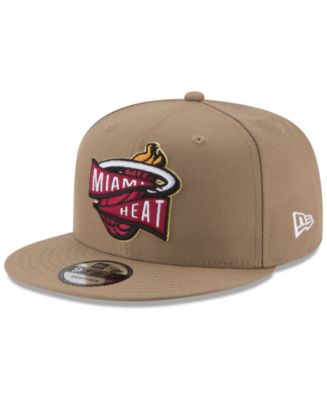 New Era Miami Heat Team Banner 9FIFTY Snapback Cap - Macy's