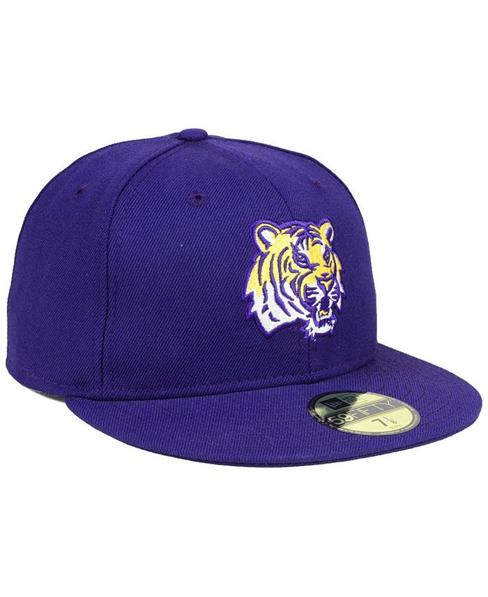 New Era LSU Tigers Vault 59FIFTY Fitted Cap - Macy's