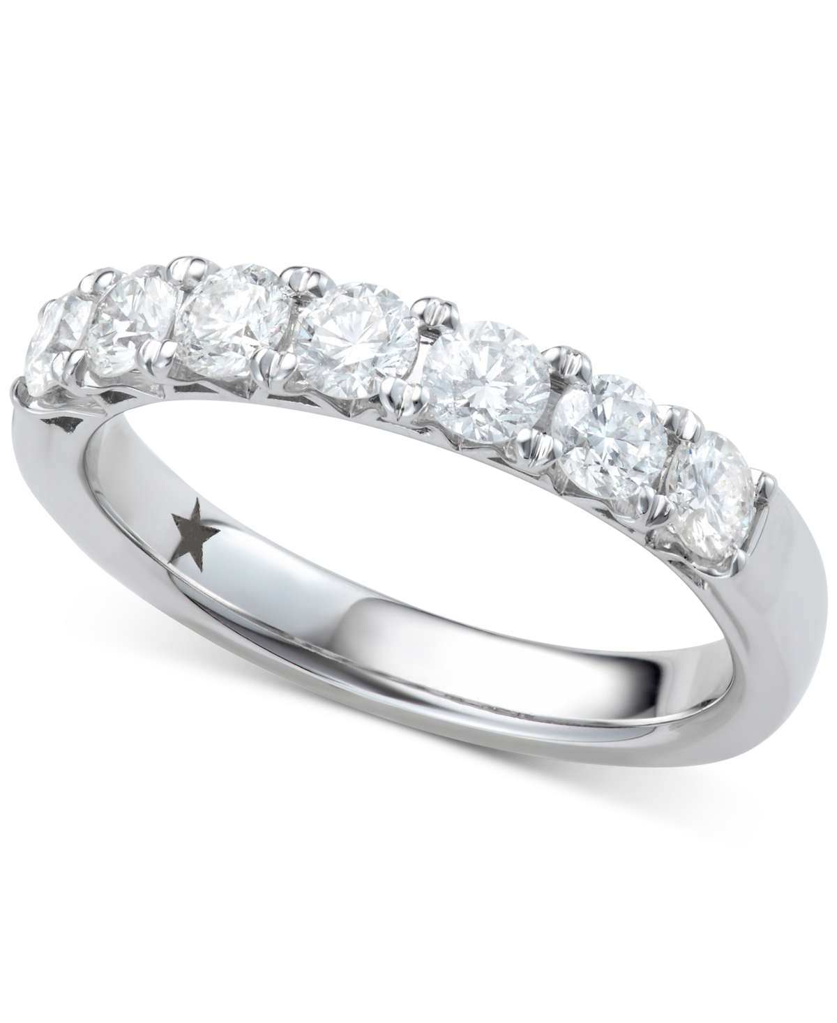 Click here for Macys Star Signature Diamond Seven Stone Ring (1 c... prices