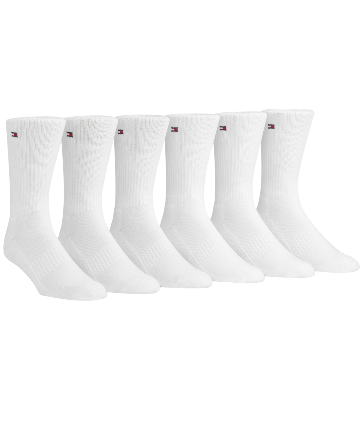 Click here for Tommy Hilfiger 6-Pack Cushion Sole Sports Crew Soc... prices