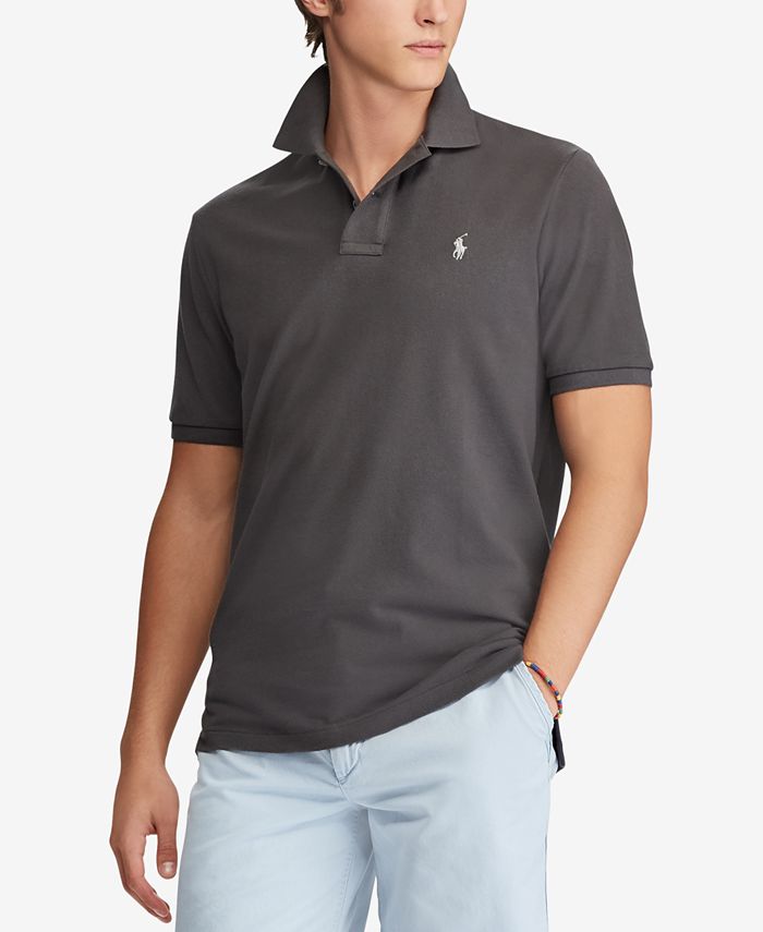 Polo Ralph Lauren Men's Custom Slim Fit Mesh Polo - Macy's