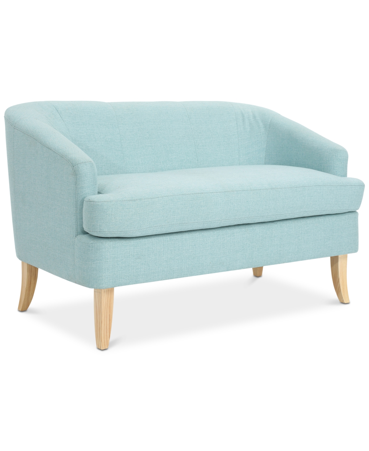 Click here for Beline 49 Loveseat - Blue prices