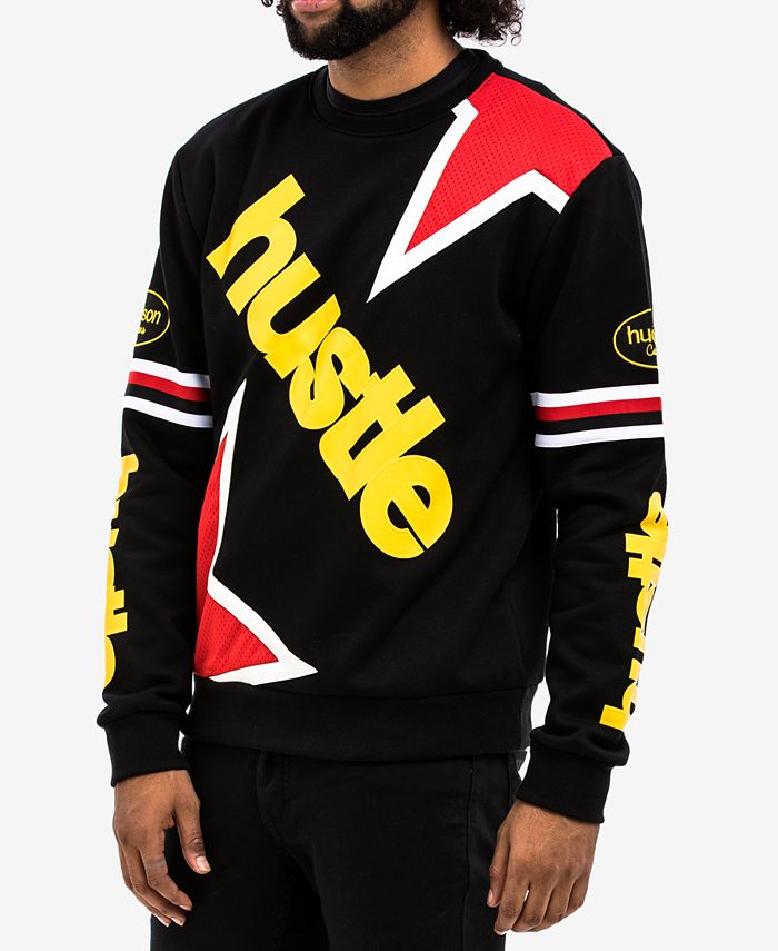 Hudson NYC Men's Hustle Star Graphic-Print Sweatshirt - Macy's