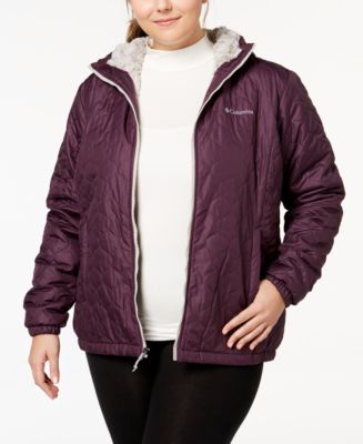 Columbia Plus Size Bella Plush Hooded Jacket - Macy's