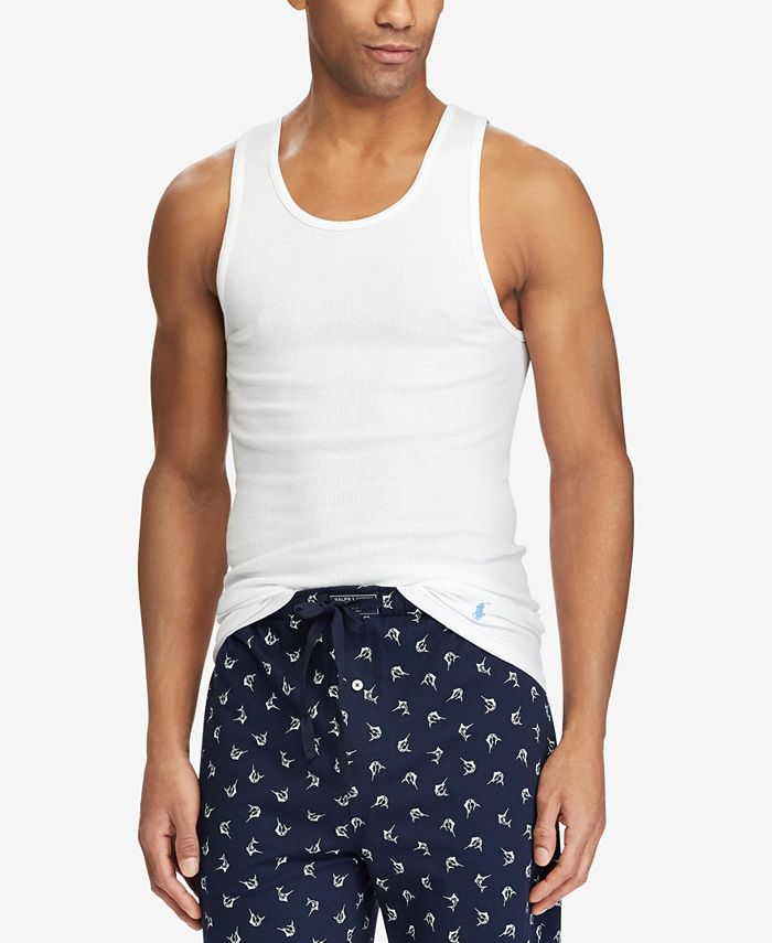 Polo Ralph Lauren Men's Classic Fit Tank Tops, 3-Pack - Macy's
