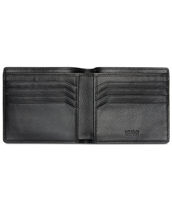 Hugo Boss Men's Logo Leather Bifold Wallet - Macy's