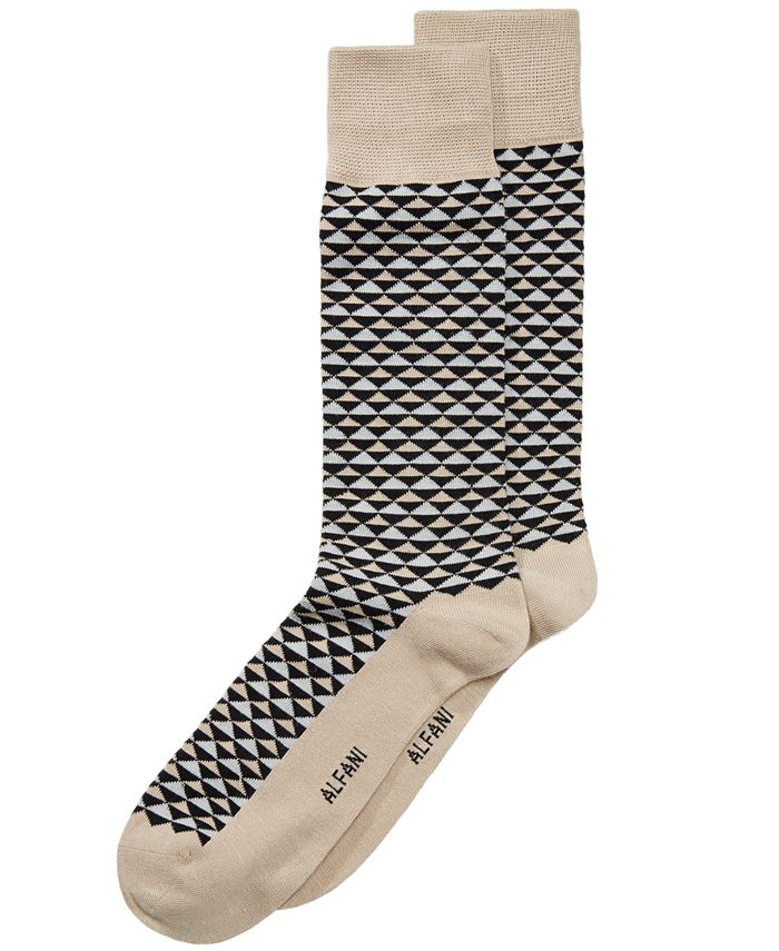 Alfani Men's Diamond Dress Socks, Created for Macy's - Macy's