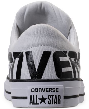 Converse Men's Chuck Taylor All Star Wordmark Low Top Casual Sneakers ...