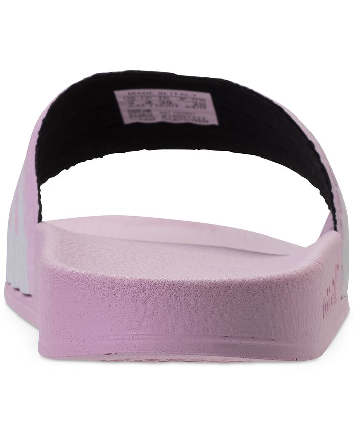 adidas Big Girls Adilette Slide Sandals from Finish Line - Macy's