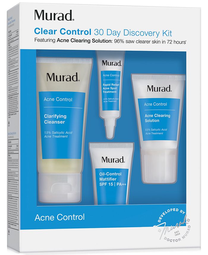 Murad 4-Pc. Acne Control Clear Control 30 Day Discovery Set - Macy's