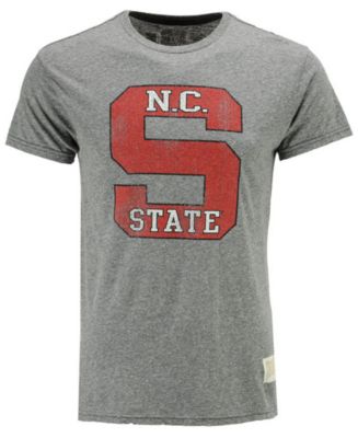 Retro Brand Men's North Carolina State Wolfpack Tri-Blend Vault Logo T ...