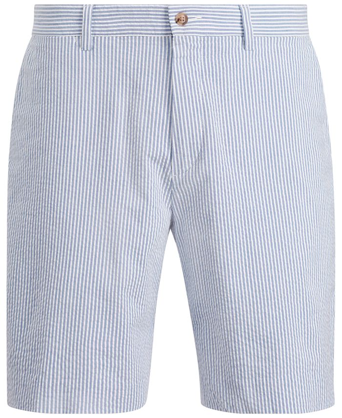 Polo Ralph Lauren Men's Seersucker Stretch Classic Fit 9-1/4" Shorts - Macy's